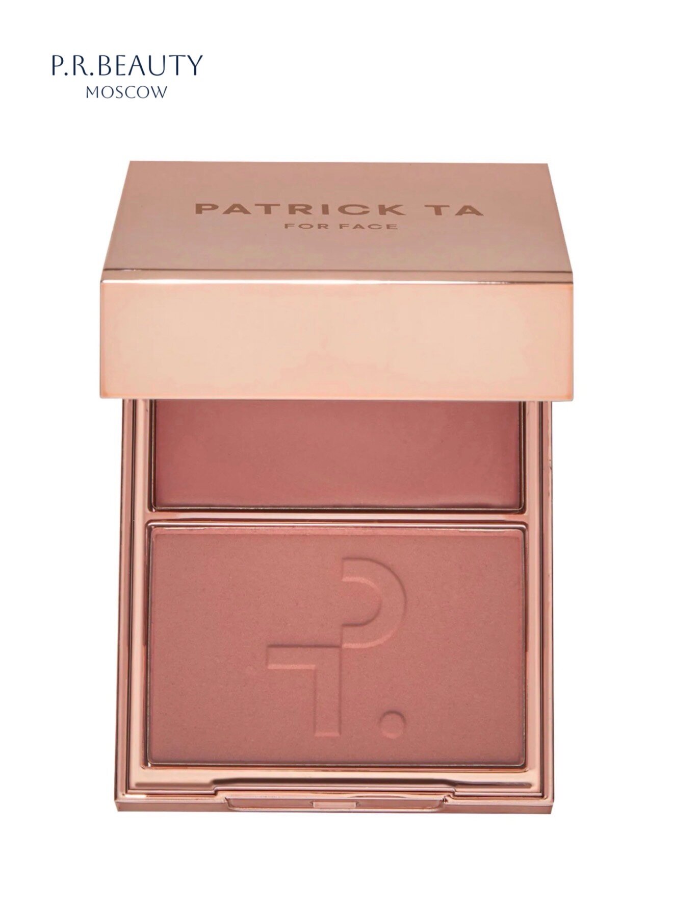 PATRICK TA Double-take Creme and Powder Blush SHE'S SEDUCTIVE Двойные румяна для лица SHE'S SEDUCTIVE