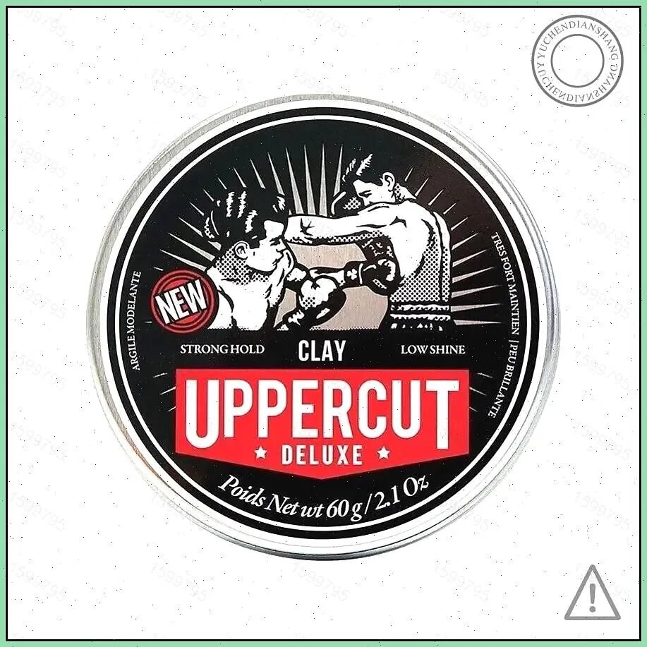 Глина для волос Uppercut Deluxe Clay Strong Hold Low Shine, 60 мл