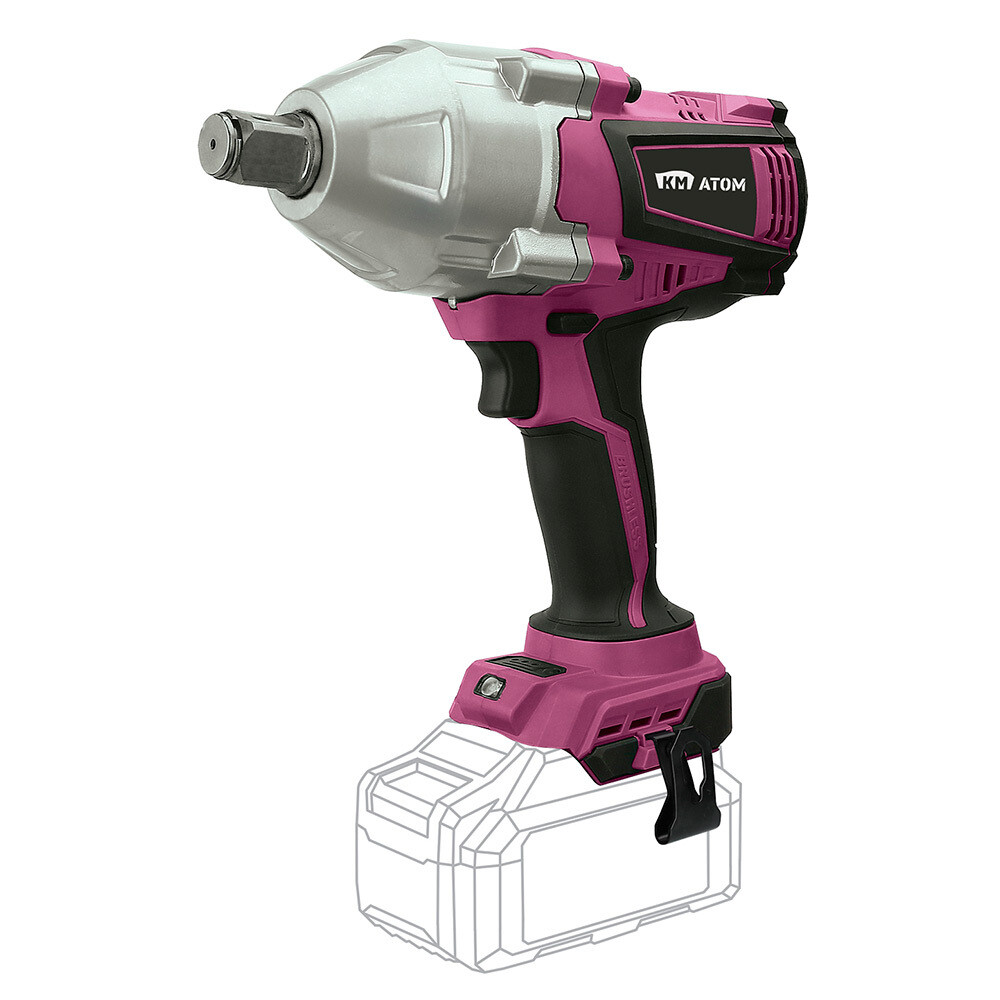 Гайковерт ударный аккумуляторный бесщеточный КМ атом 18 В без АКБ и ЗУ (CIW-184BL)