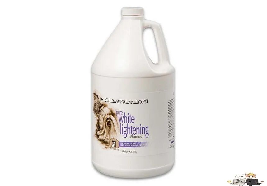 1 All Systems Lightening Shampoo шампунь осветляющий для кошек и собак, 3,78 л