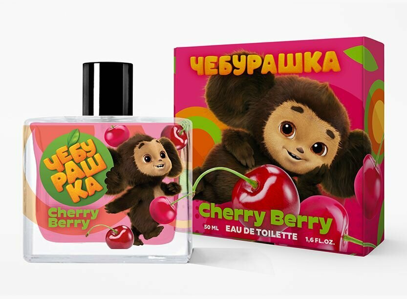 Туалетная вода Ponti Parfum Чебурашка CHERRY BERRY 50ml для женщин