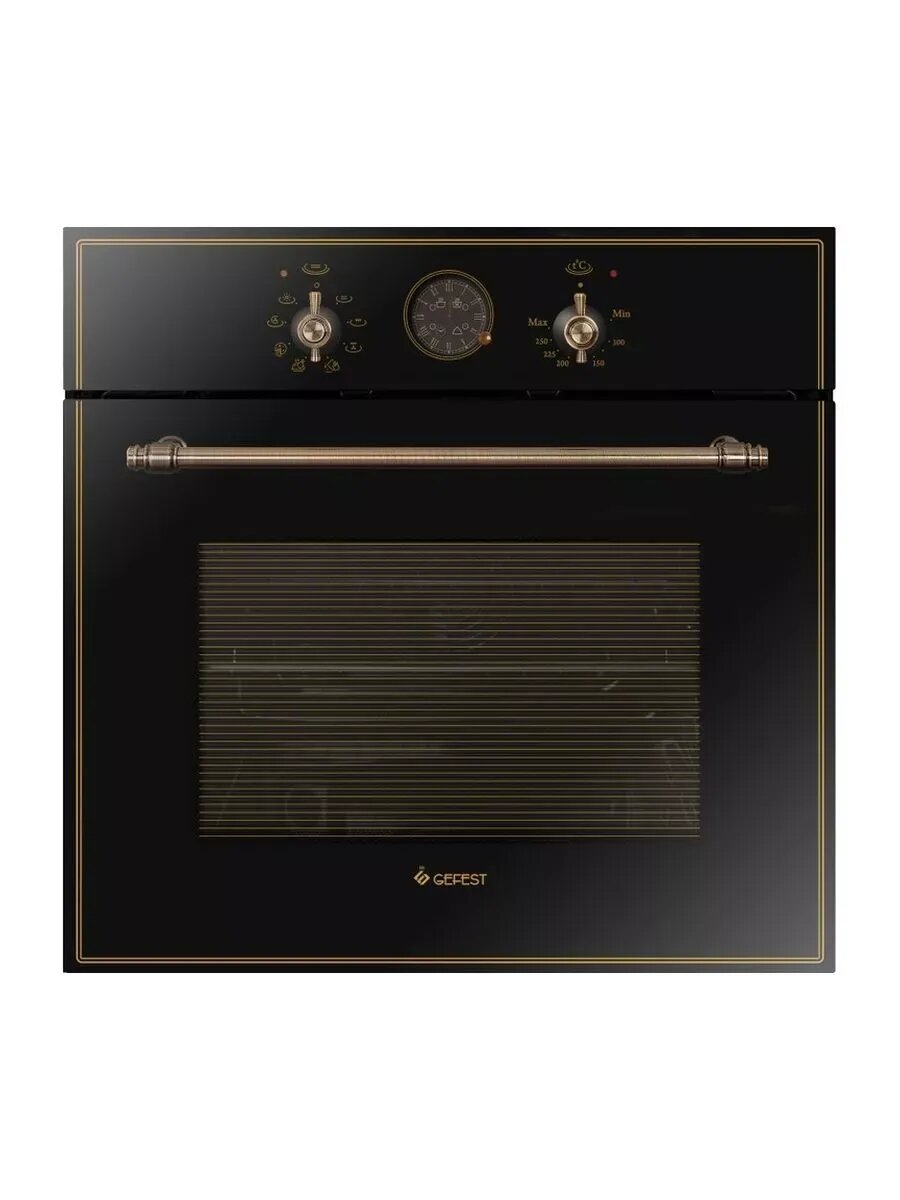 Встраиваемый духовой шкаф Gefest DA 622-02 K83 22455000, 55 литров, 275 °C, 8 программ, очистка паром