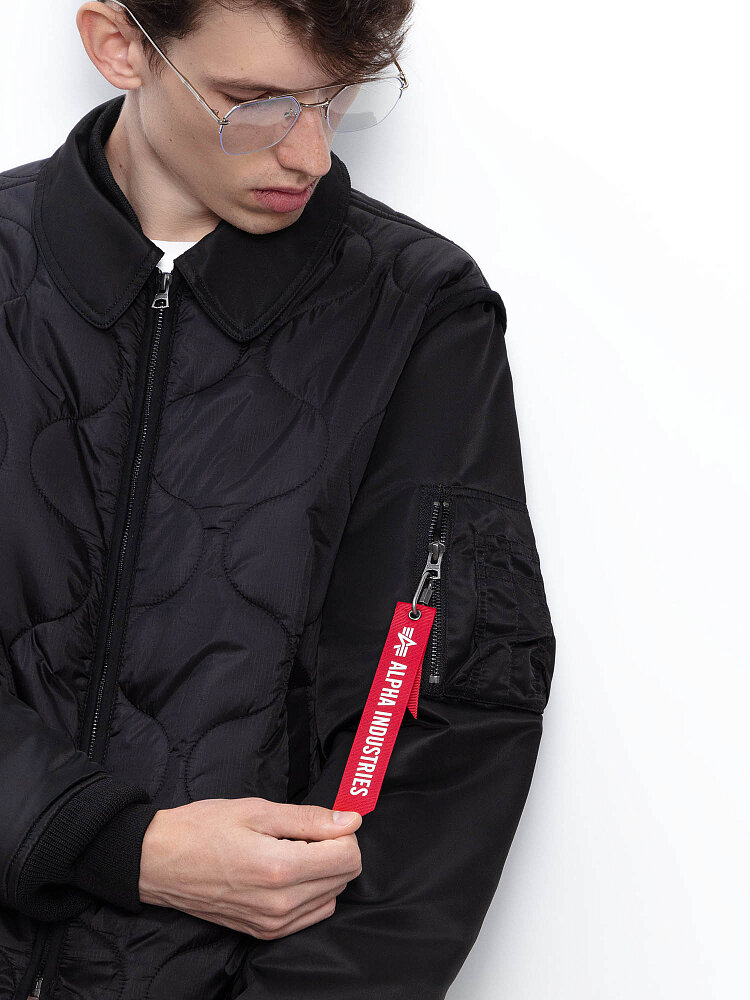 Куртка ALPHA INDUSTRIES Mixed Media Utility, размер L, black — фото 1