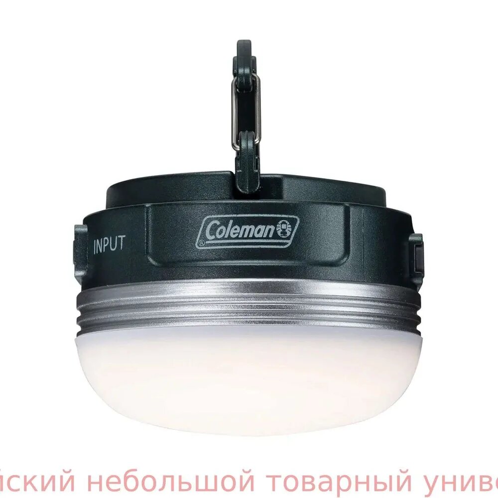 Аварийный светодиодный подвесной светильник Coleman E-Light подходит для использования во время отключения электроэнергии, на открытом воздухе, в кемпинге и т. д.
