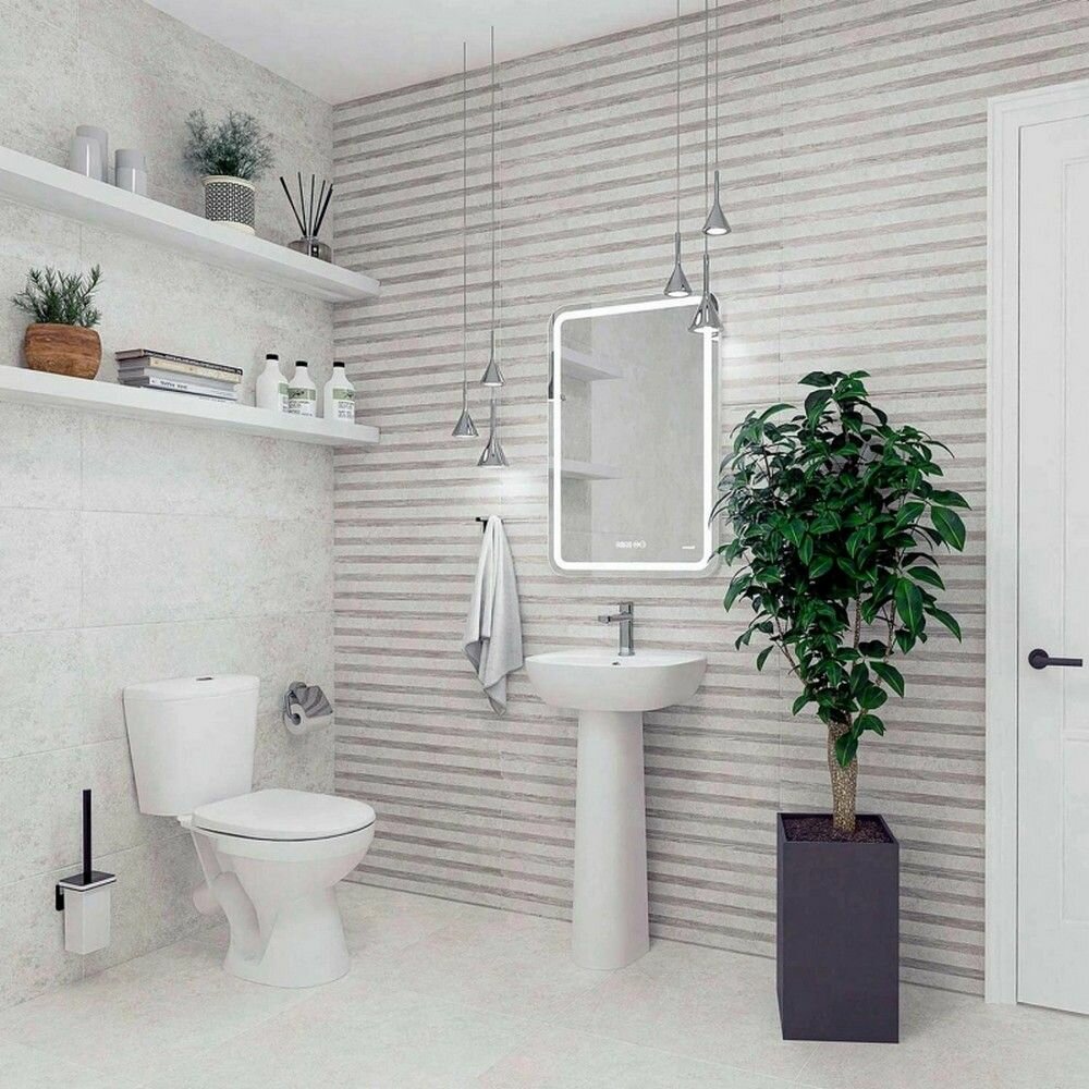 Комплект Керамин Лаго-45 раковина и пьедестал