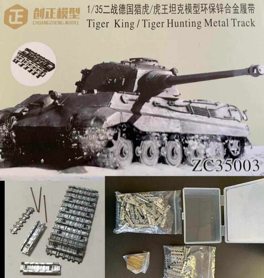 R-Model CZ35003 1/35 Tiger II King Tiger Jagdtiger Металлический след охотничьего тигра Без модели танка.