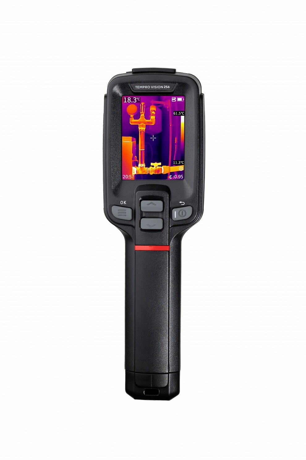 Тепловизор ADA TemPro VISION 256 PROFESSIONAL, 256×192 пикселя, от -20° до +550°С, точность ±2°C (или ±2%)