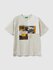 Футболка UNITED COLORS OF BENETTON, размер M, серый