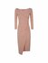 Платье Chiara Boni Wrap dress, размер 42, pink