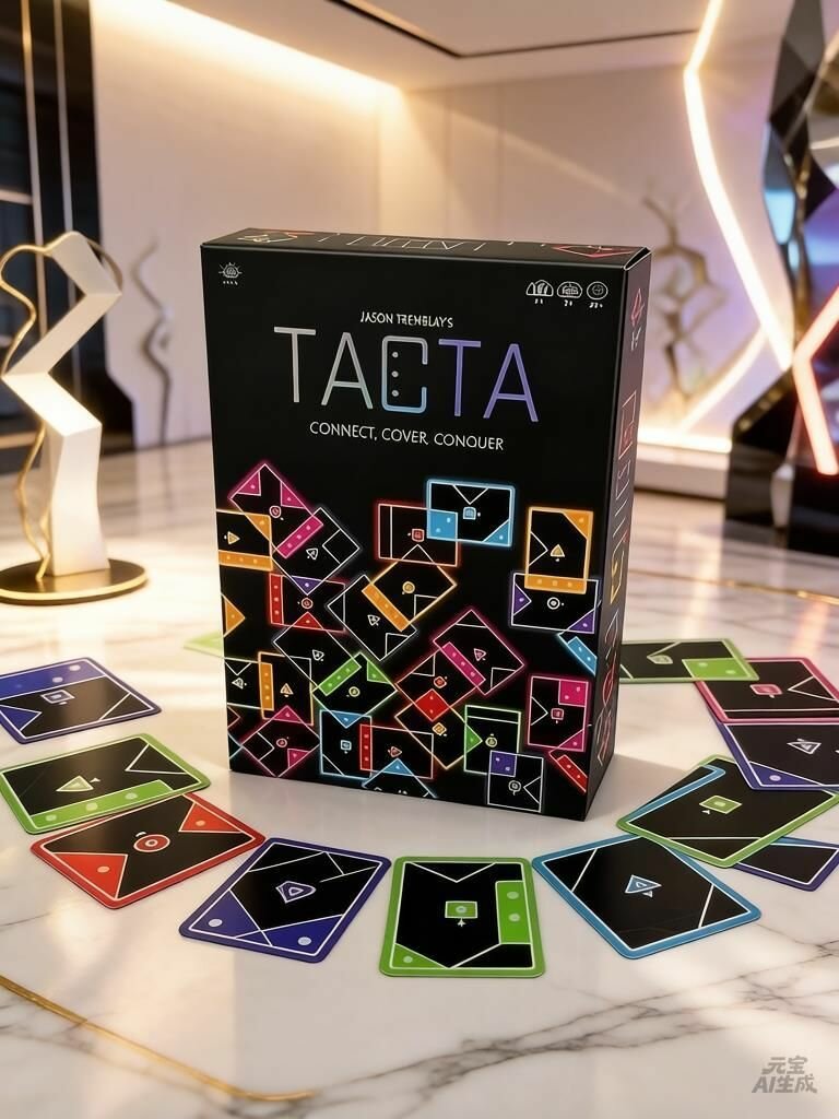 Настольная карточная игра TACTA, подходящая для совместной игры с семьей и друзьями