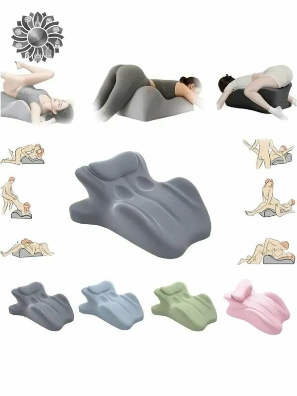 Ортопедическая подушка Меморикс 28x55 см Анатомическая поддержка шеи, средняя жесткость