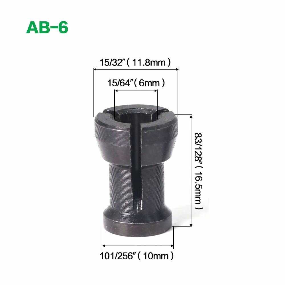Цанга 6 мм для кромочного фрезера
