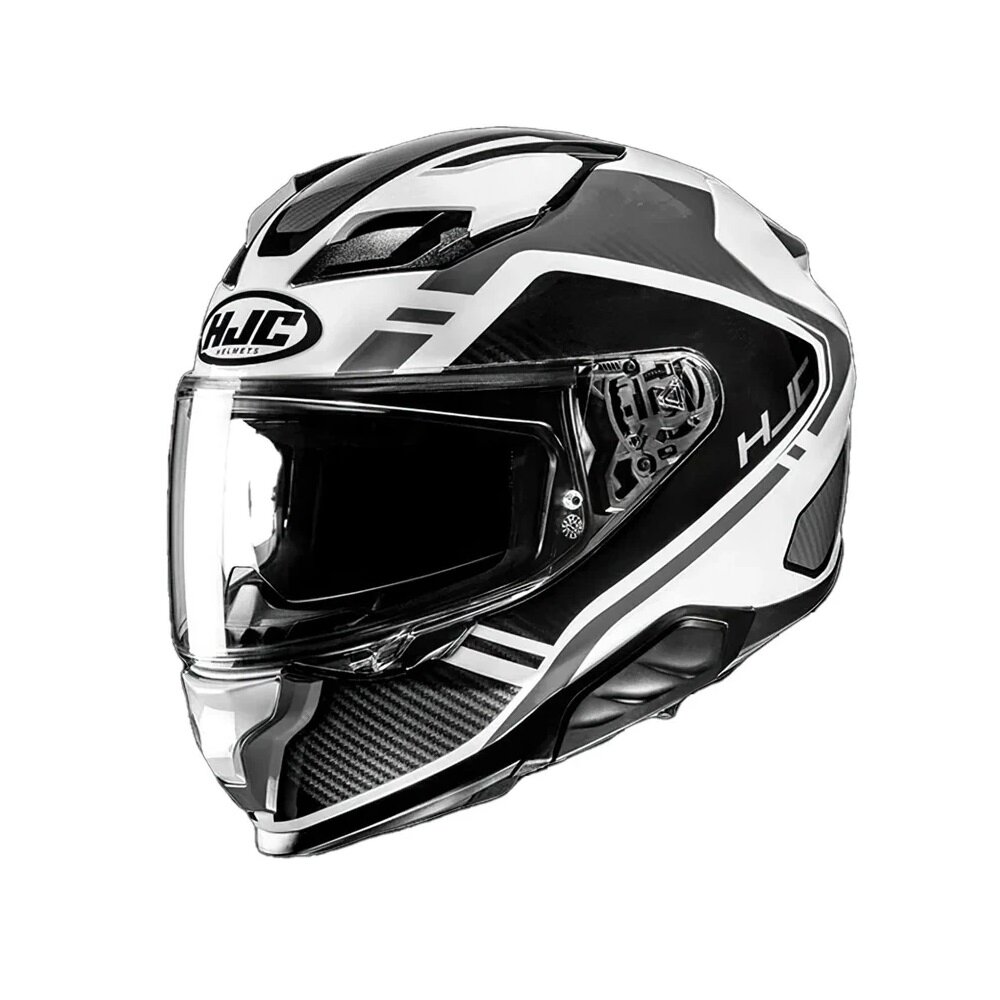 Мотошлем HJC F-71 TOZZ MC5. XL. Черный-белый