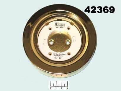 Светильник для лампы GX53 накладной FT3073 Ecola (32*130) золото FG5330ECB