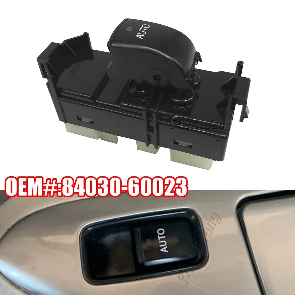 Кнопка управления стеклоподъемником для Toyota Land Cruiser Prado 1998-2007,84030-60022 84030-60060 84030-07020 для LEXUS LX470