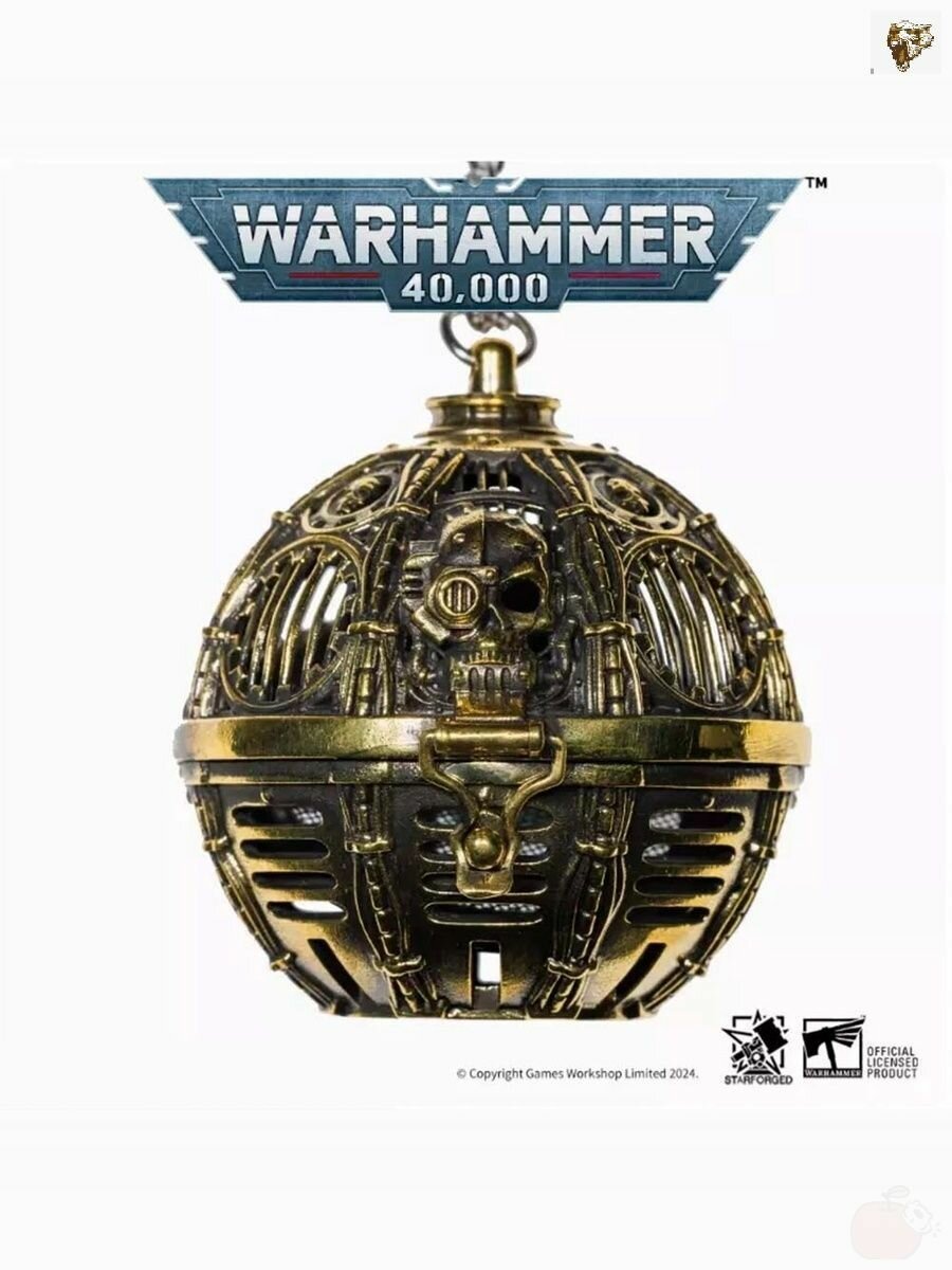 Warhammer 40K Механический Божественный молот 40k кадильное ожерелье Ом - Мессия Мудрец