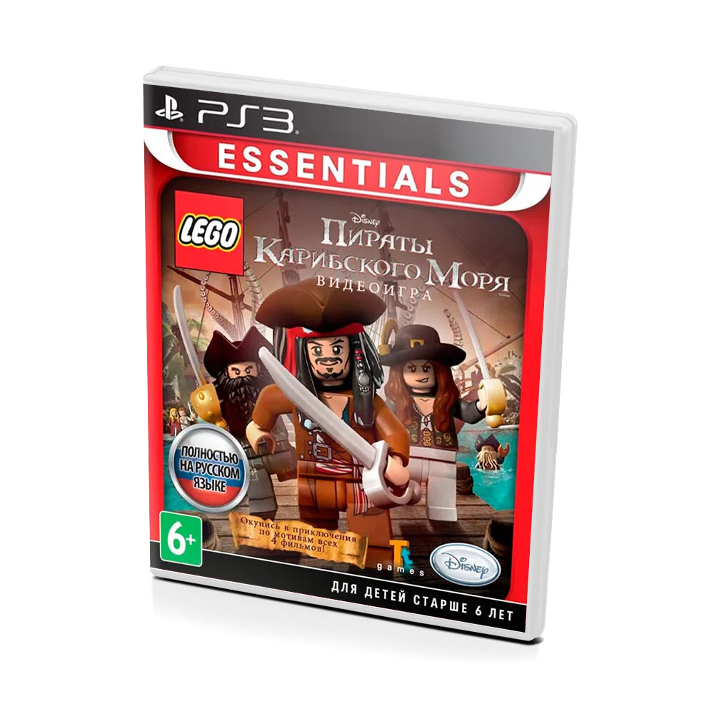 LEGO Пираты Карибского моря Essentials (PS3) полностью на русском языке