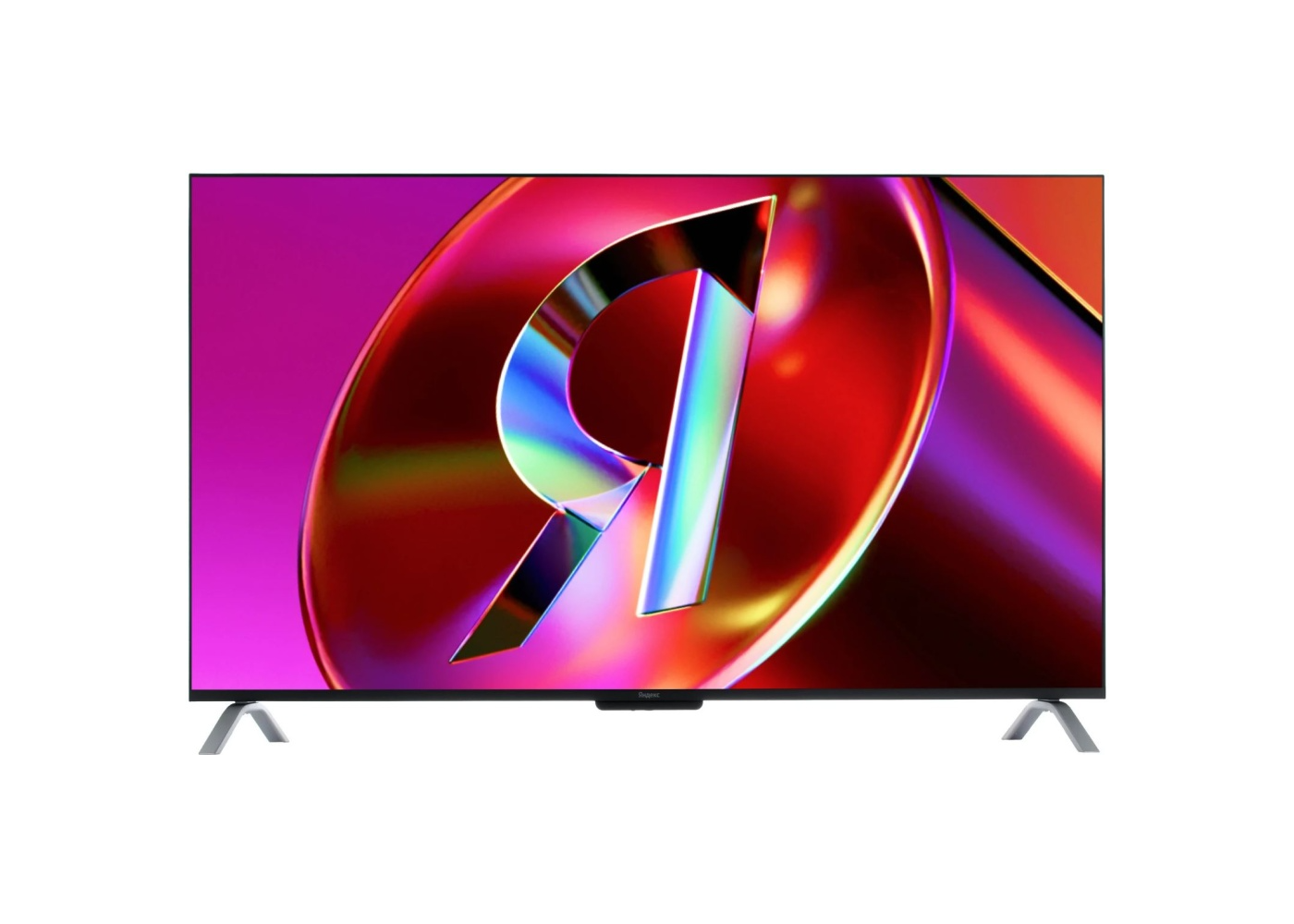 65“ Телевизор Яндекс ТВ Станция QLED второе поколение с Алисой на YandexGPT, 4K UHD, QLED, черный