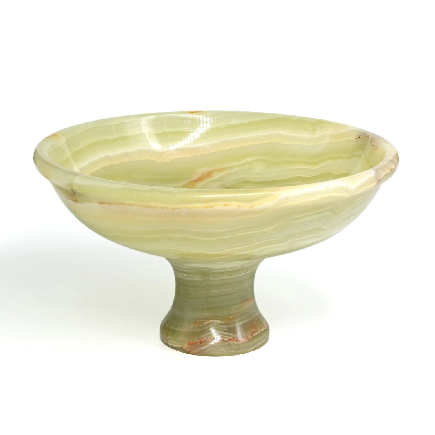 Фруктовница из оникса 200*200*120мм .