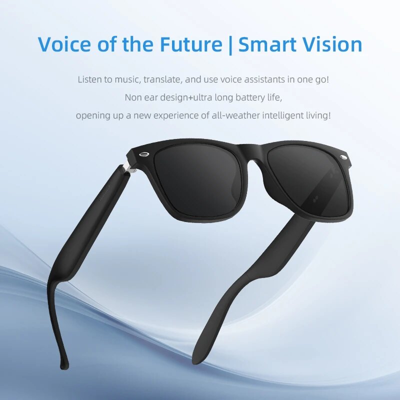 Черные смарт-очки OnePlus A01 Black Sunglasses — фото 1