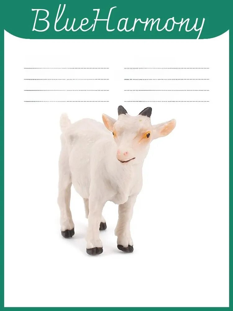 Farm pvc фигурки с овцами и козами модели для обучения в классе и домашнего декора стиль d