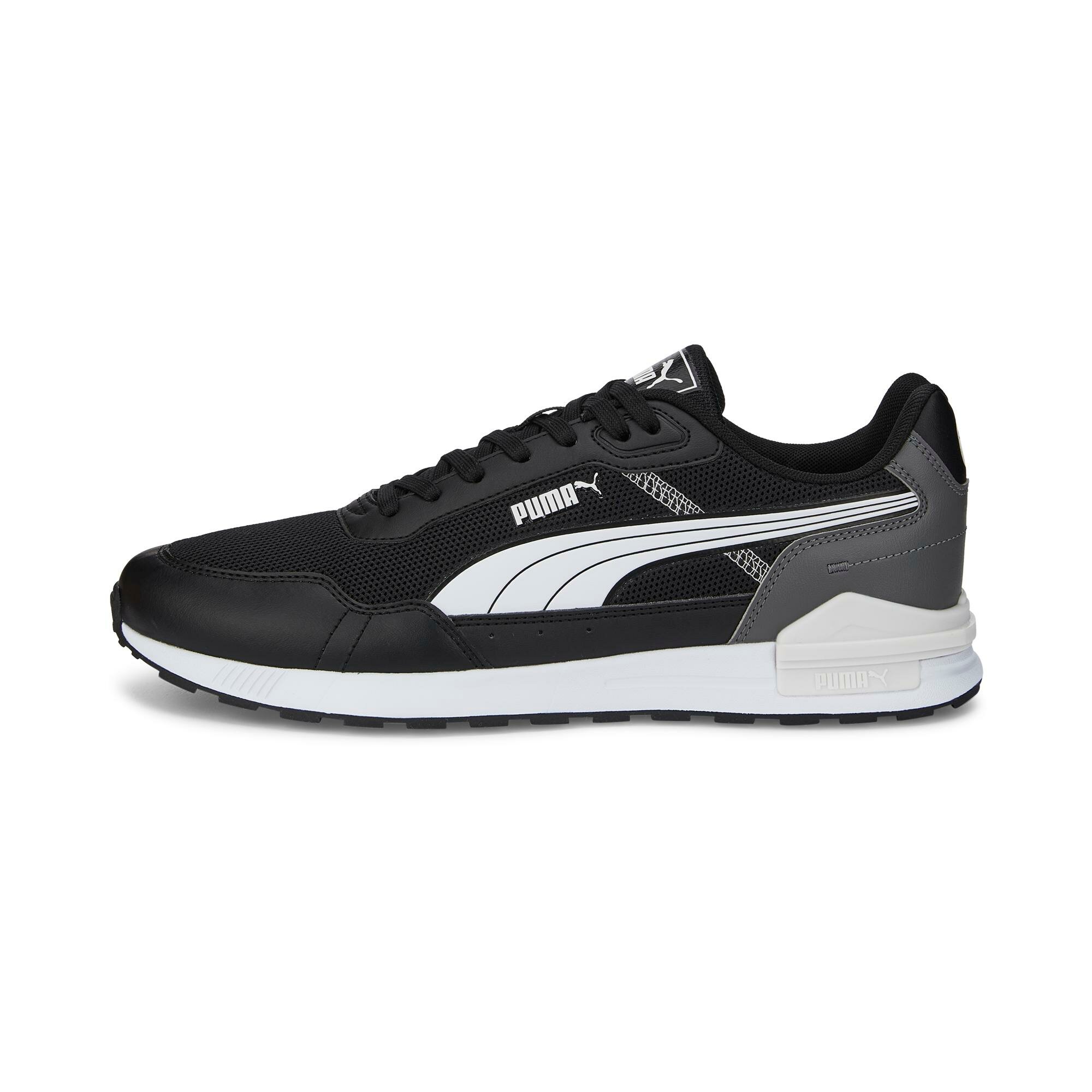 Кроссовки PUMA Graviton Mega, полнота R, размер 10 UK, черный, серый — фото 1
