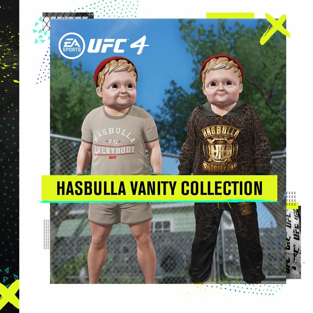 Дополнение UFC 4 - Hasbulla Vanity Bundle, цифровое издание PlayStation 4, регион Индия / код пополнения баланса