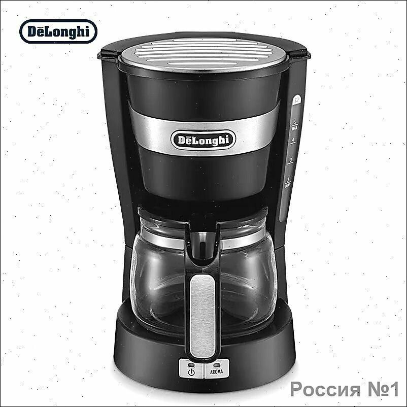 Кофеварка капельная ICM14011, черный