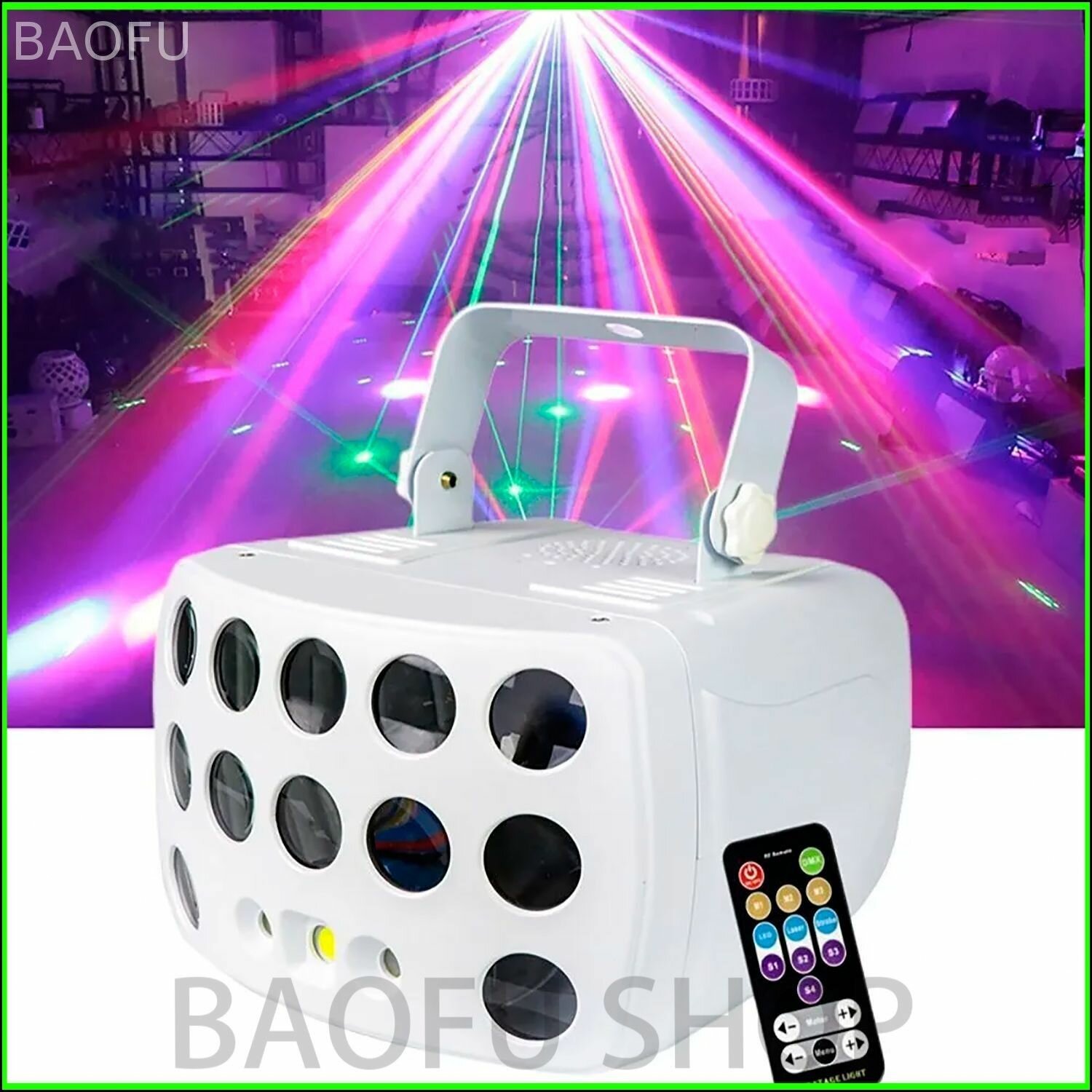 Лазерный проектор Butterfly Light 3-MUMOU