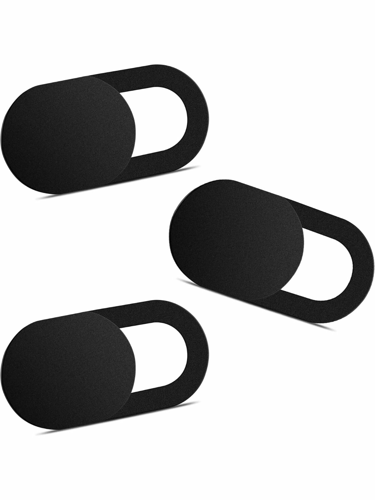 Шторка для веб камеры ноутбука, телефона и планшета, набор 3 шт