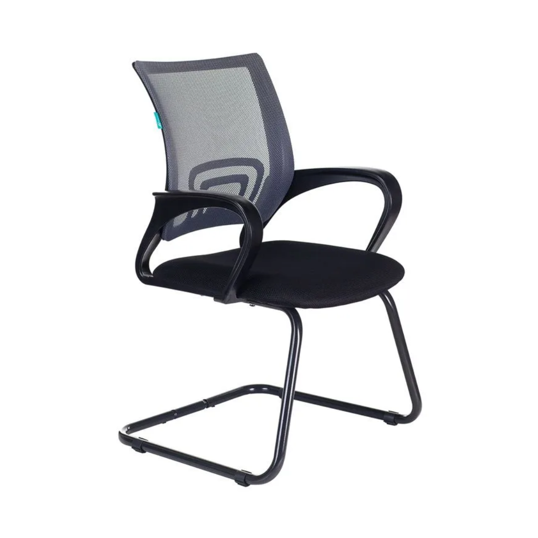 Кресло офисное Бюрократ CH-695N-AV/DG/TW-11, нагрузка до 120 кг, ткань/сетка, черный