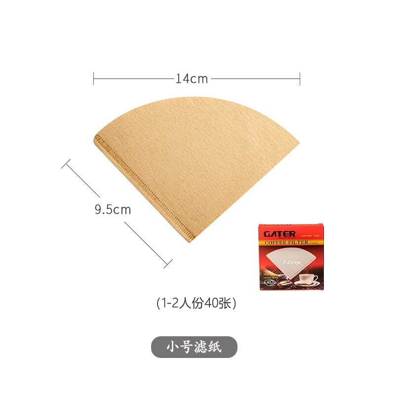 Фильтровальная бумага для кофе, фильтр для американской кофемашины V60, ручная кофеварка, фильтровальная бумага для кофе в гранулах для капельного заваривания, сетчатый фильтр-пакет.