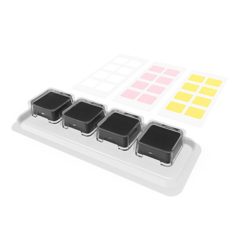 Беспроводная настраиваемая мини-клавиатура Ading Technology с тремя режимами работы для игр и офисного использования