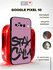 Черный матовый чехол на Google Pixel 10 / Гугл Пиксель 10 с принтом Stay Calm pi...