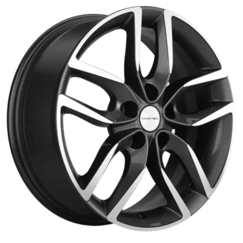 Диск колесный Khomen Wheels KHW1708 (Dongfeng AX7-Evolute i-PRO) 6,5x17 5x108 Dia65.1 ET43 цвет Gray-FP