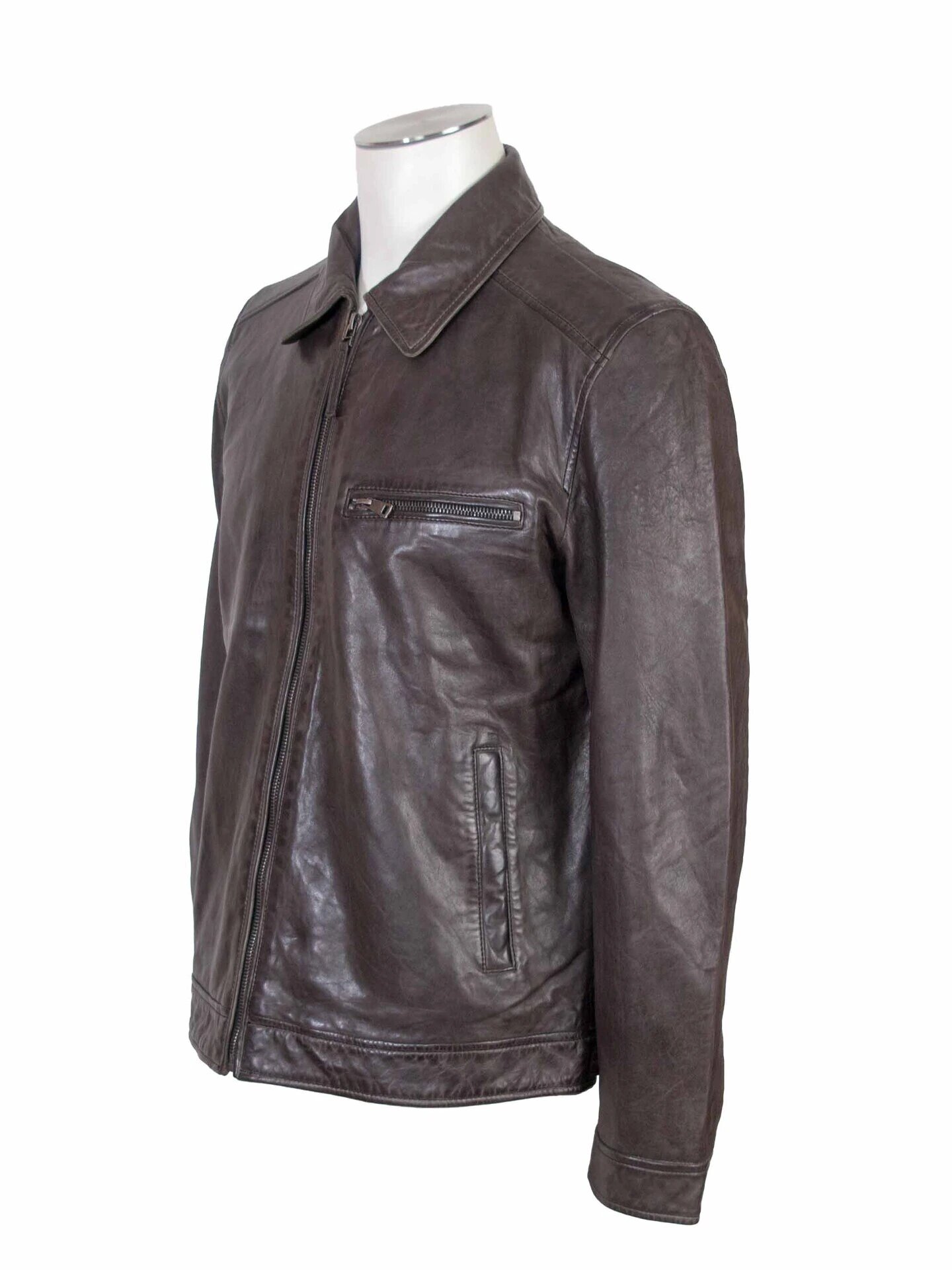 Куртка кожаная