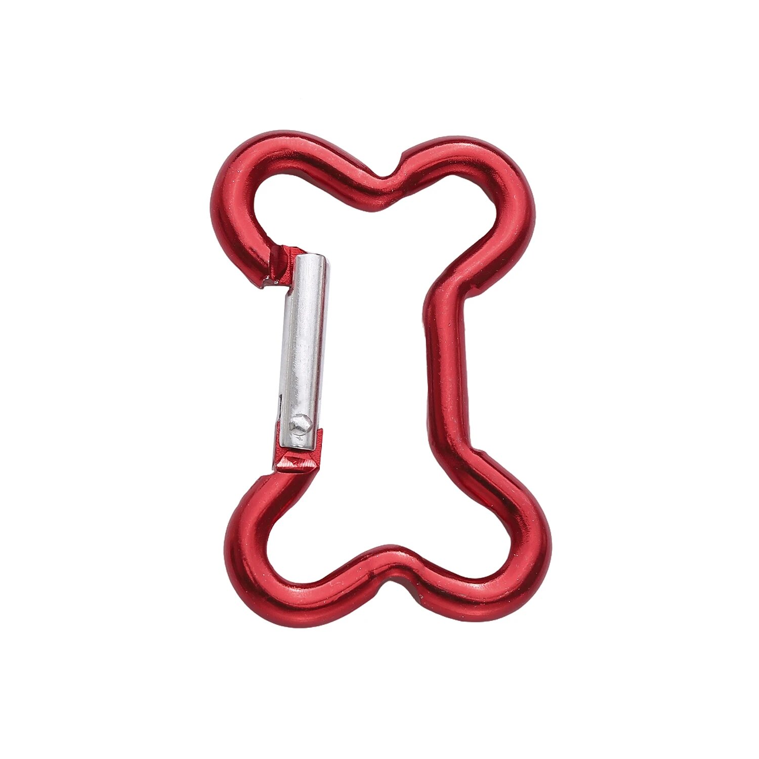 Алюминиевый карабин для бижутерии Красный, 04 Red