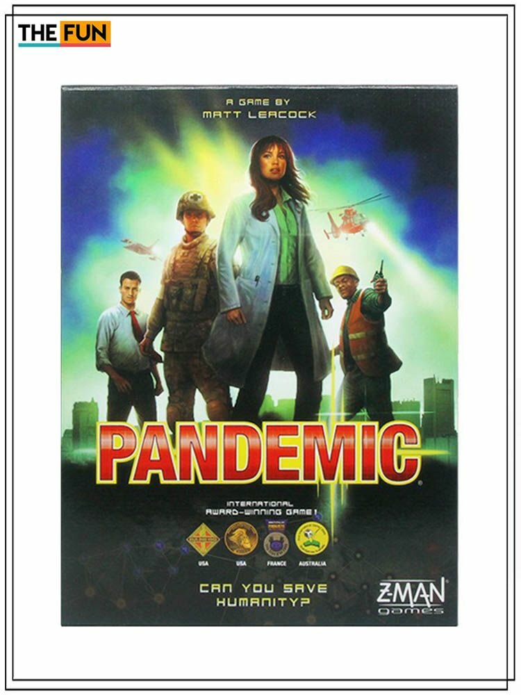 Настольная Карточная Игра Настольная Pandemic Игра (Карточная) Новая Версия Игры
