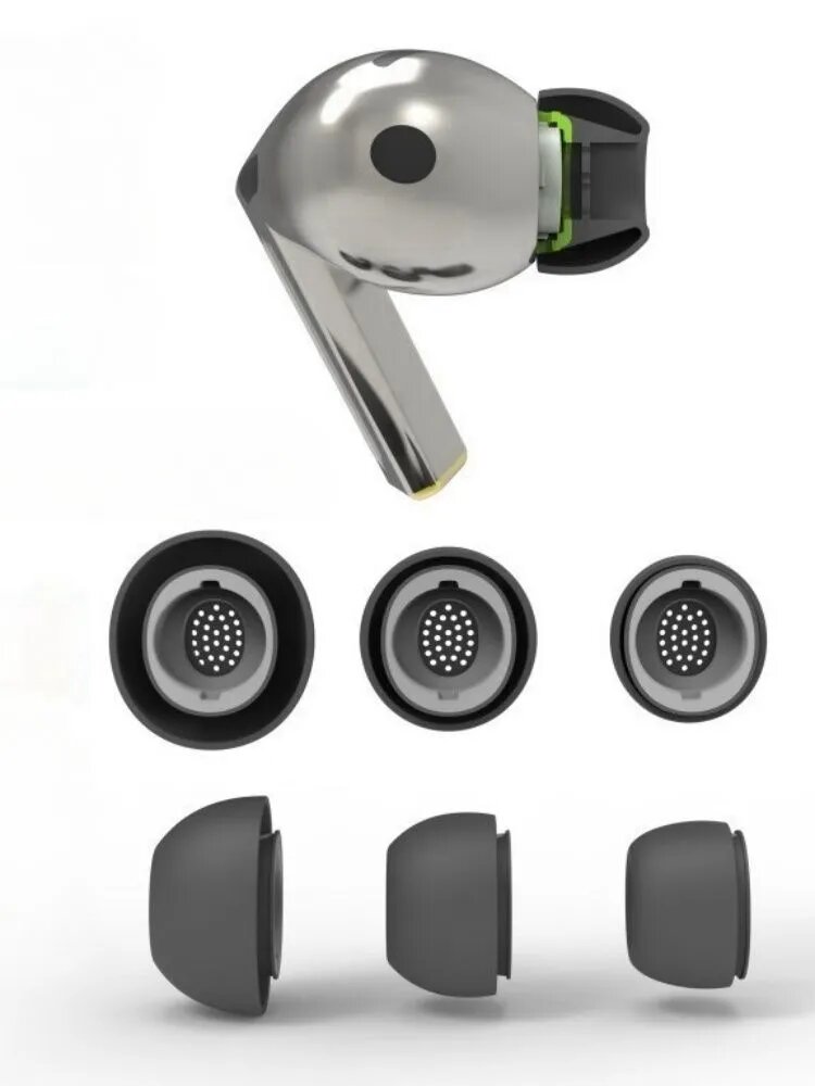 Амбушюры для наушников Samsung Galaxy buds 3pro, SM-R630, силиконовые,(3 пары)