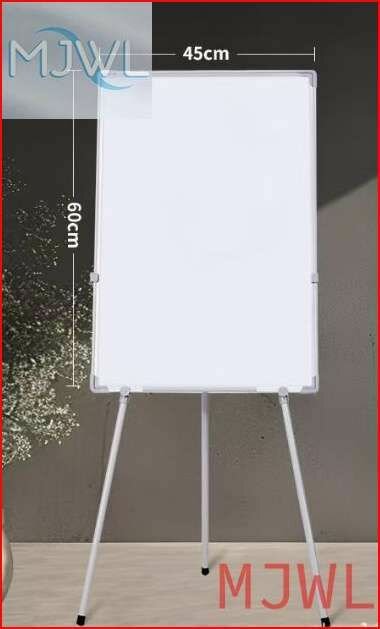 Флипчарт магнитный маркерный для офиса и дома на штативе с держателями бумаги 45х60 см DD