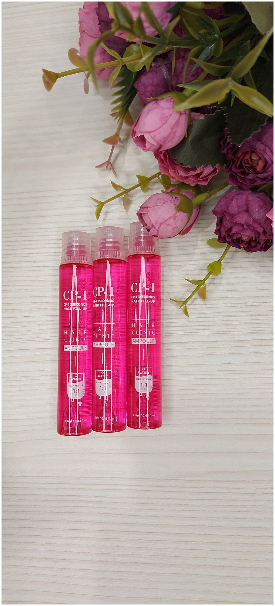 Набор филлеров для восстановления волос Esthetic House CP-1 3 Seconds Hair Ringer Hair Fill-up Ampoule, 3 шт.