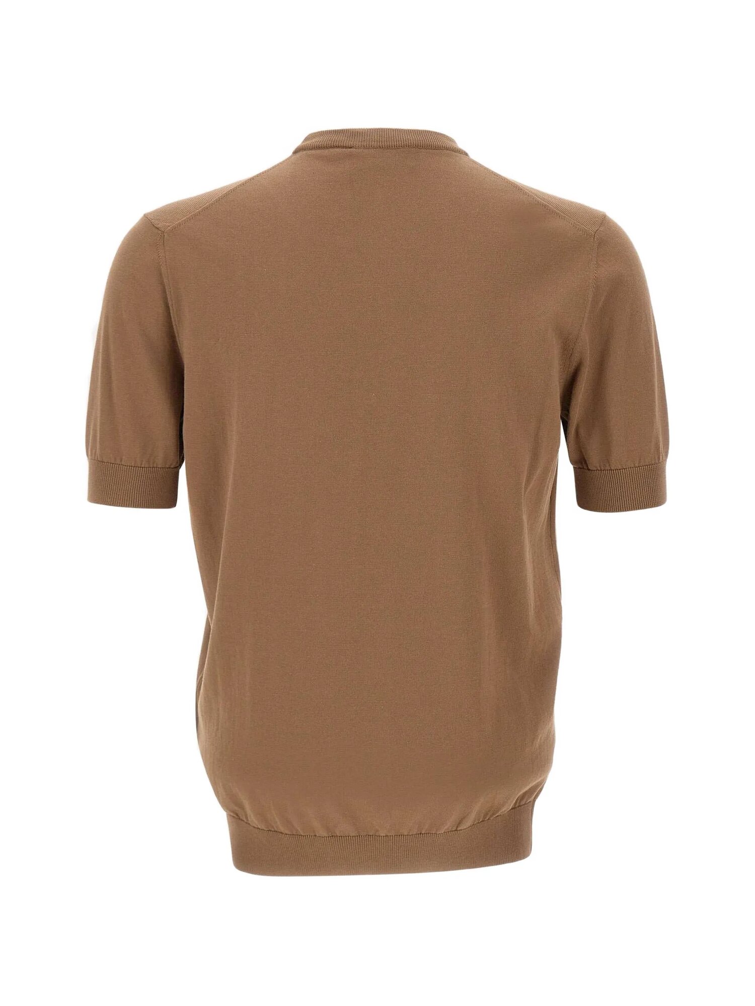 Свитер FILIPPO DE LAURENTIIS Short-sleeve sweater, размер 60, , brown — фото 1