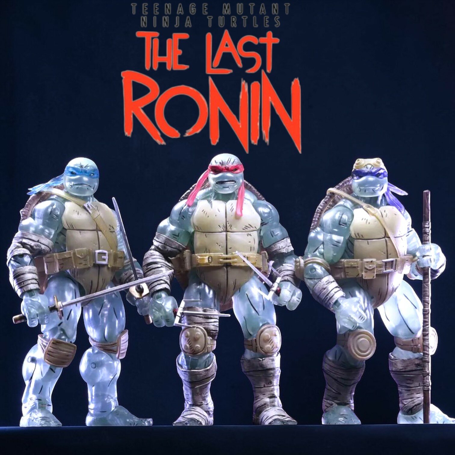 Фигурки Братья-призраки "TMNT Последний ронин" от Neca коллекционные