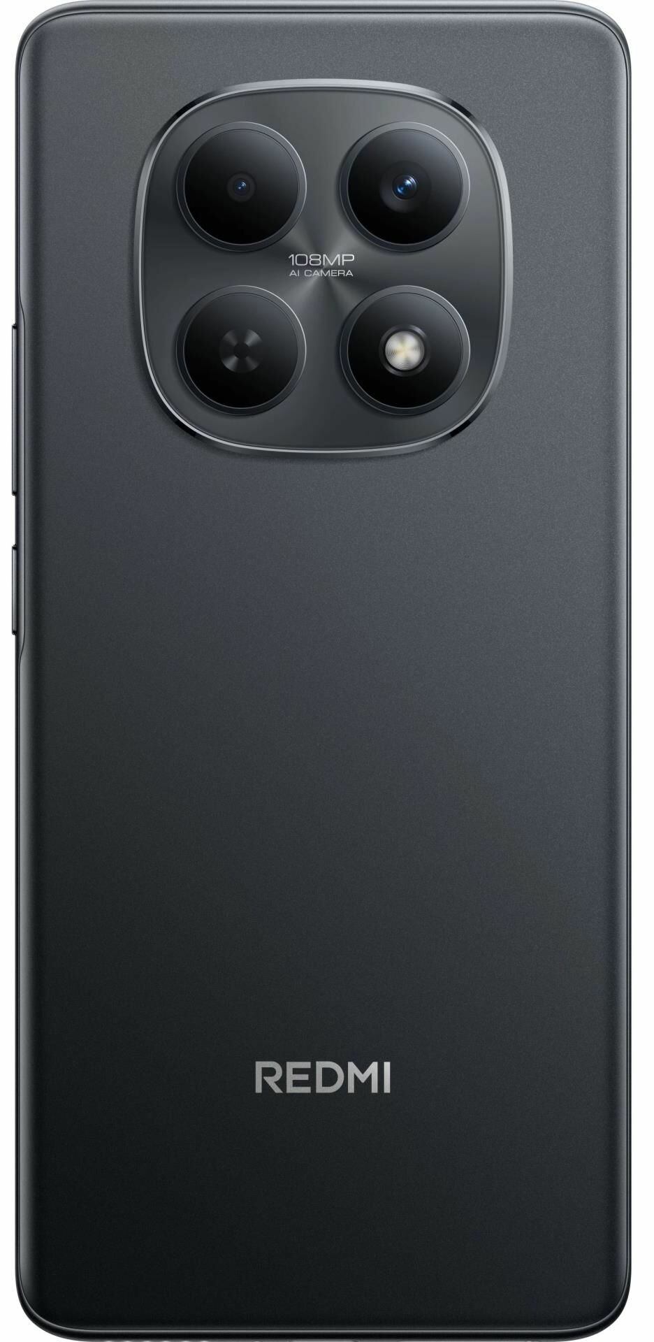 Смартфон Xiaomi Redmi Note 15 8/256Gb Black, черный OLED, 120Гц, камера 50Мп