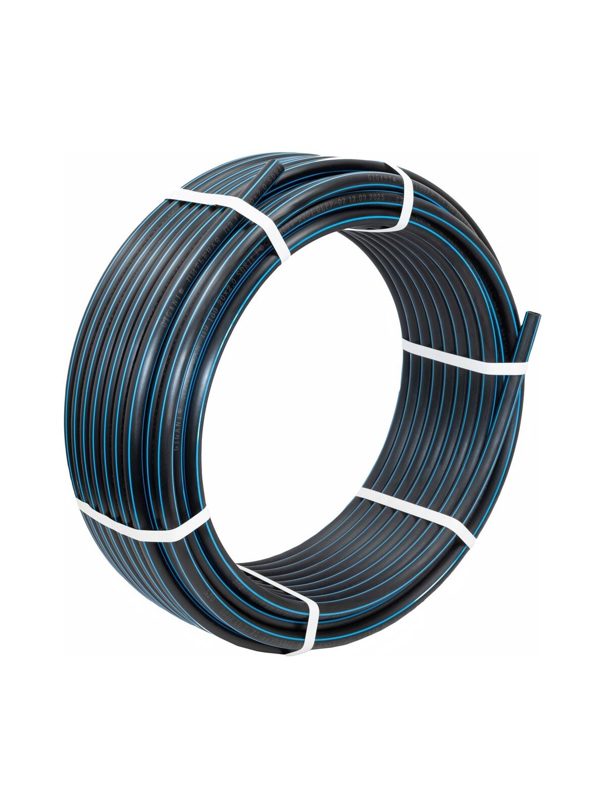 Питьевая напорная труба Gigant ПНД 20х2,0 SDR11 (ПЭ100, 16 атм), бухта 50 м GLPP-02