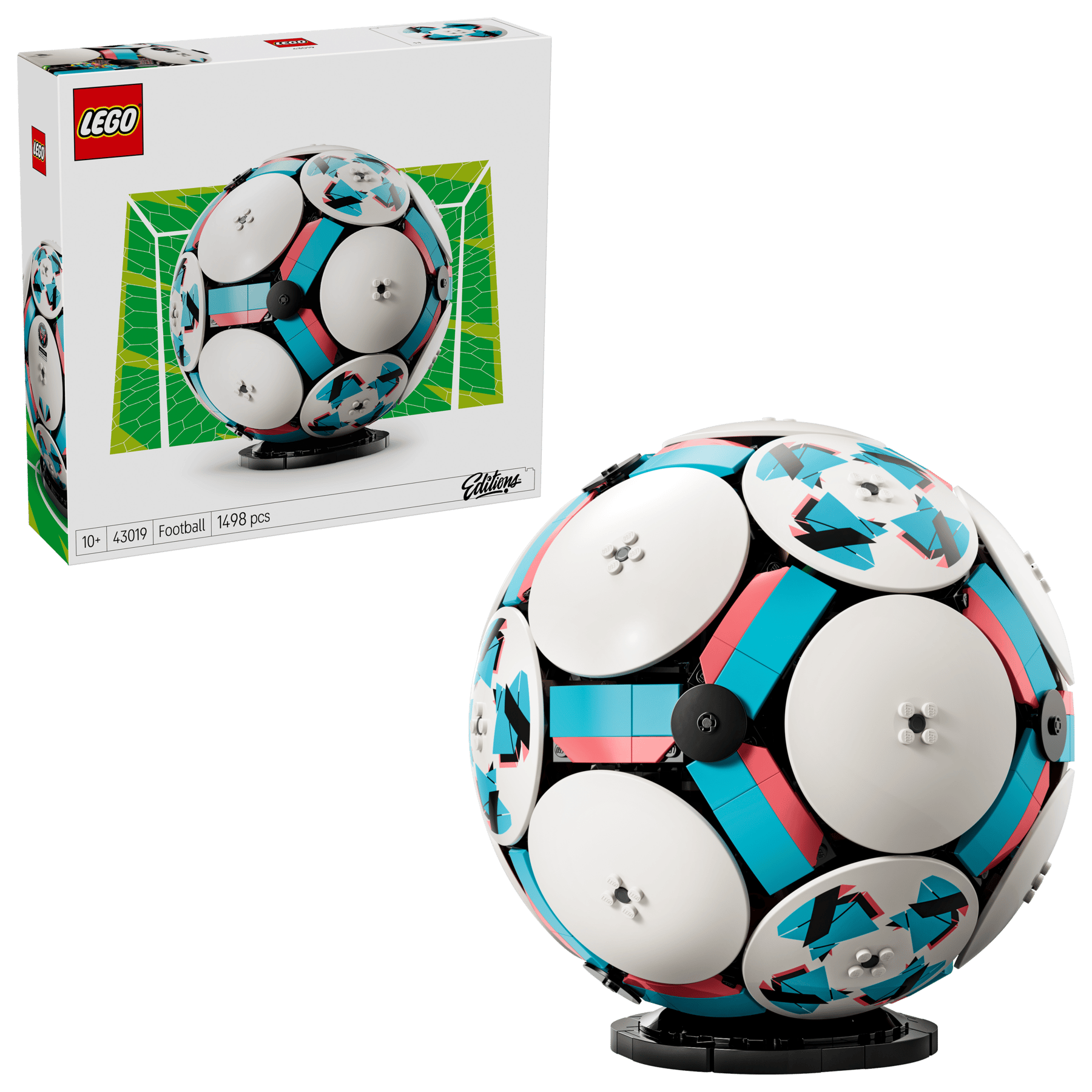 Конструктор LEGO Editions 43019 Футбольный мяч со стадионом, 1498 дет.