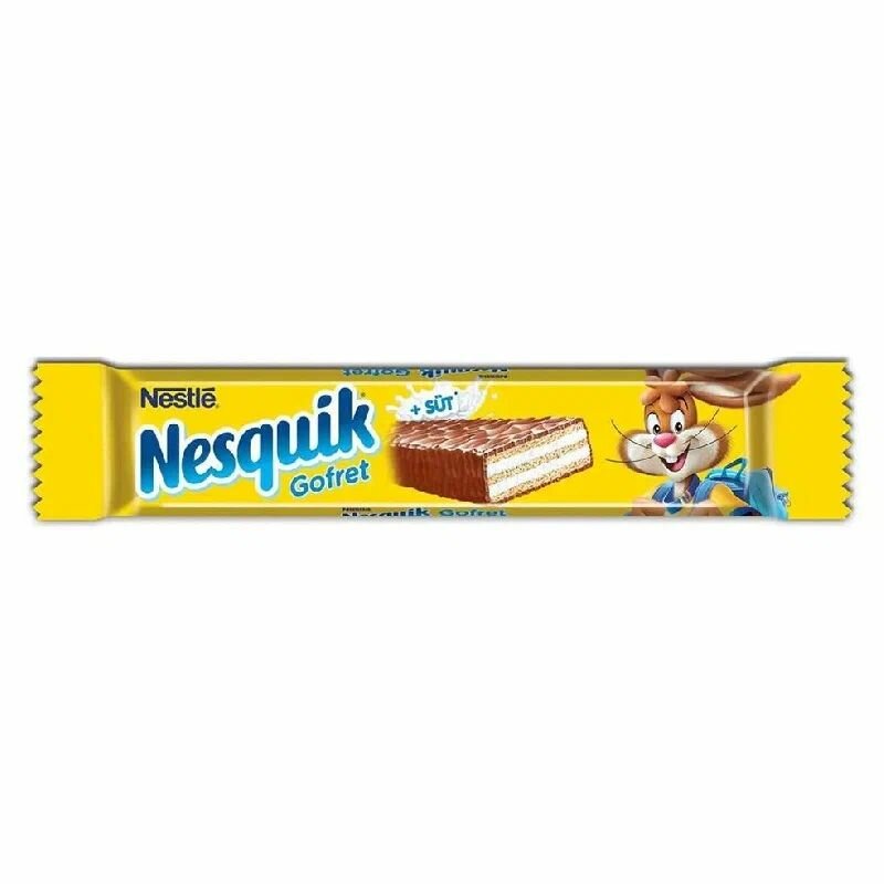 Батончик NESQUIK Wafer вафля в молочном шоколаде 26,7г