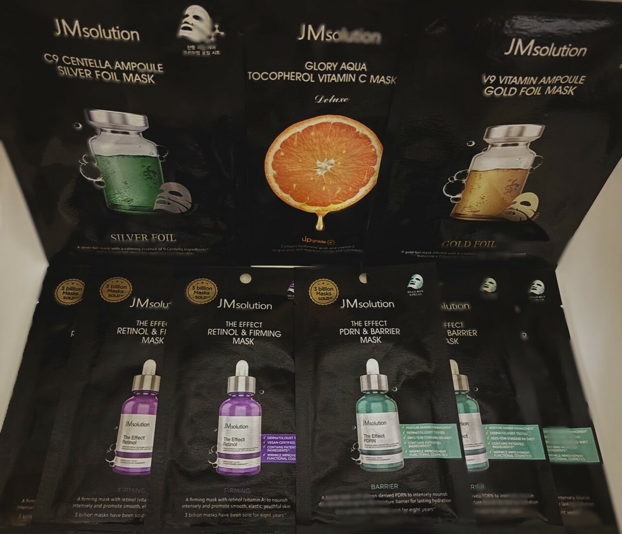 Маски от JMsolution увлажнение, питание, восстановление 12 шт