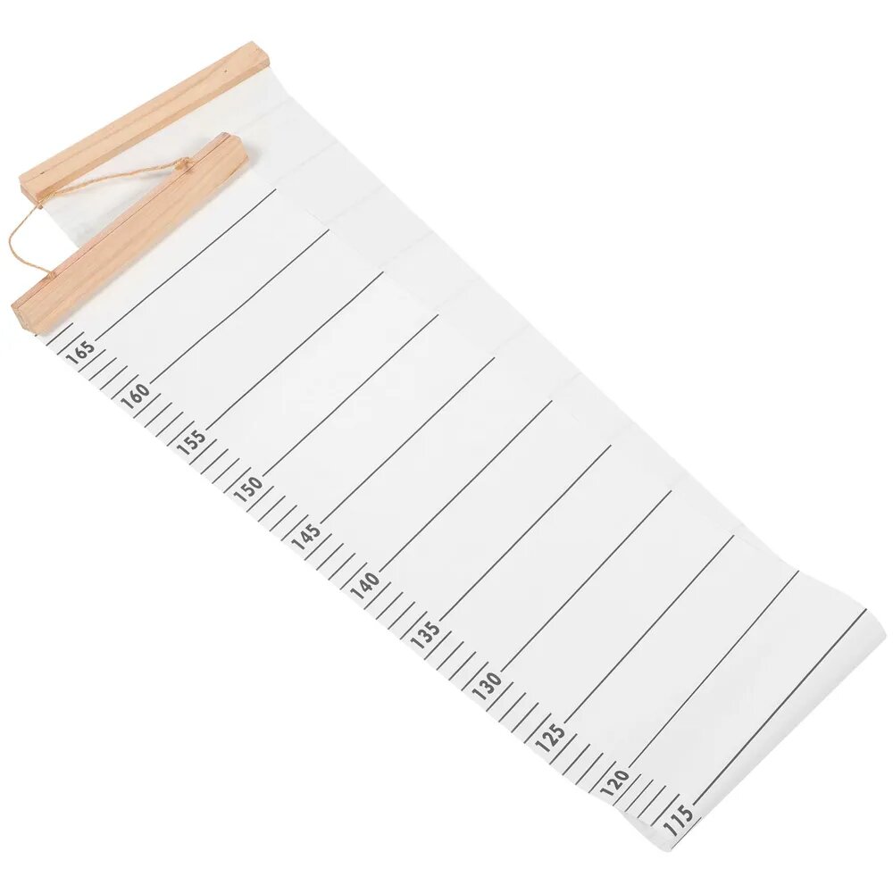 Детский ростомер из водоотталкивающего холста для измерения и отслеживания роста