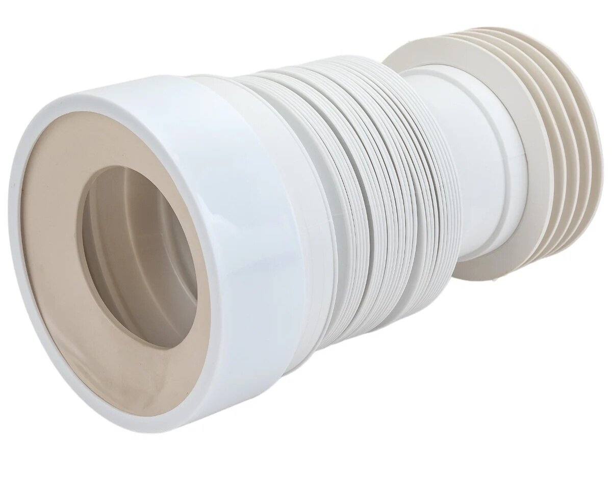 Гофра для унитаза ORIO C-990P, прочная, эластичная, для плотного соединения